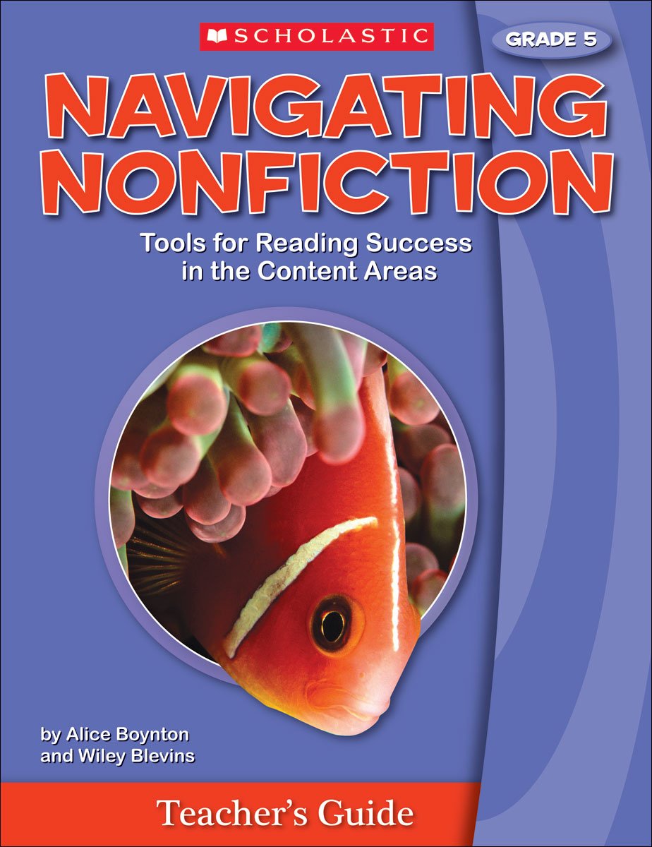 Navigating Nonfiction Grade 5 Teacher's Guide - 8160 – Aspen Book Company