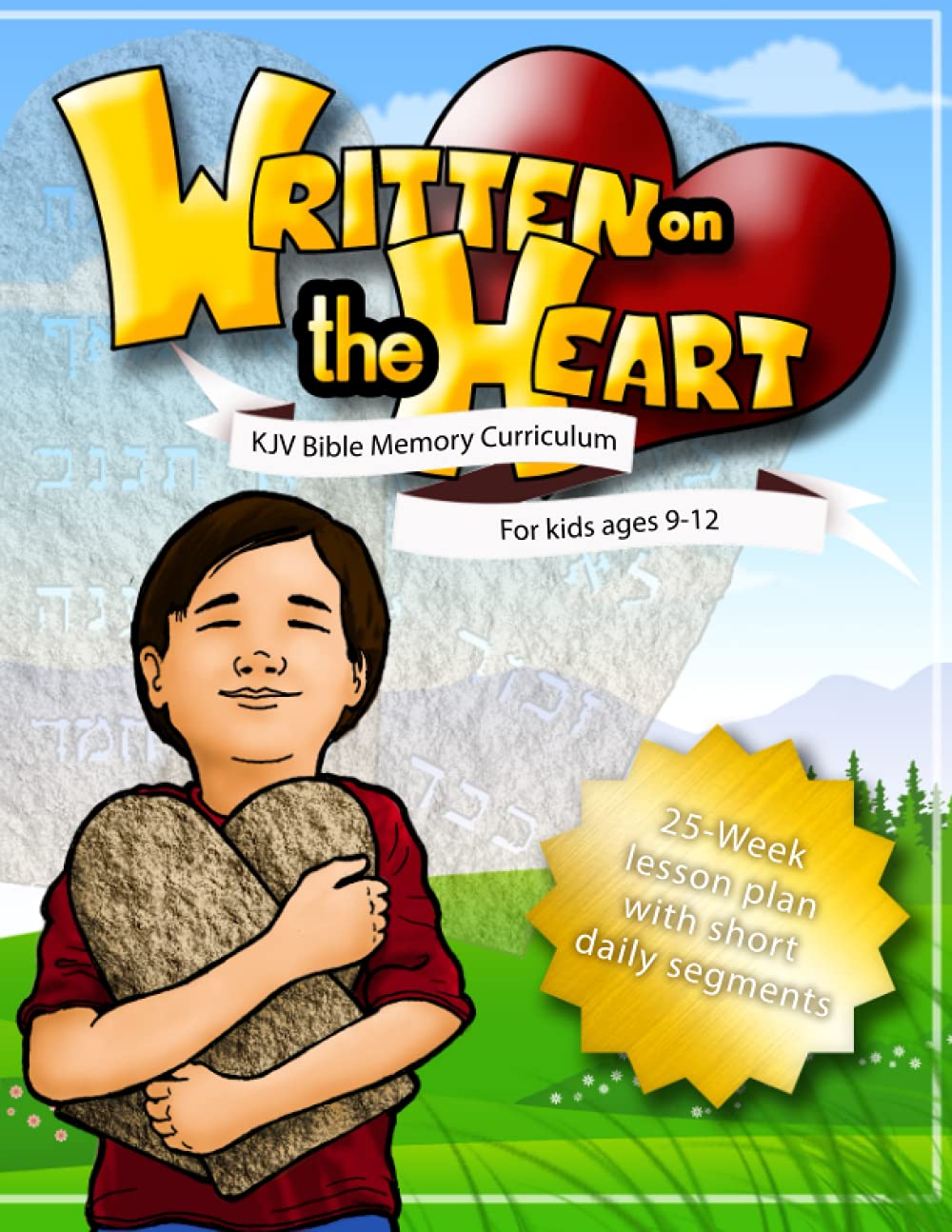Written on the Heart: Scripture Memory Journal: KJV Bible Memory Curri ...