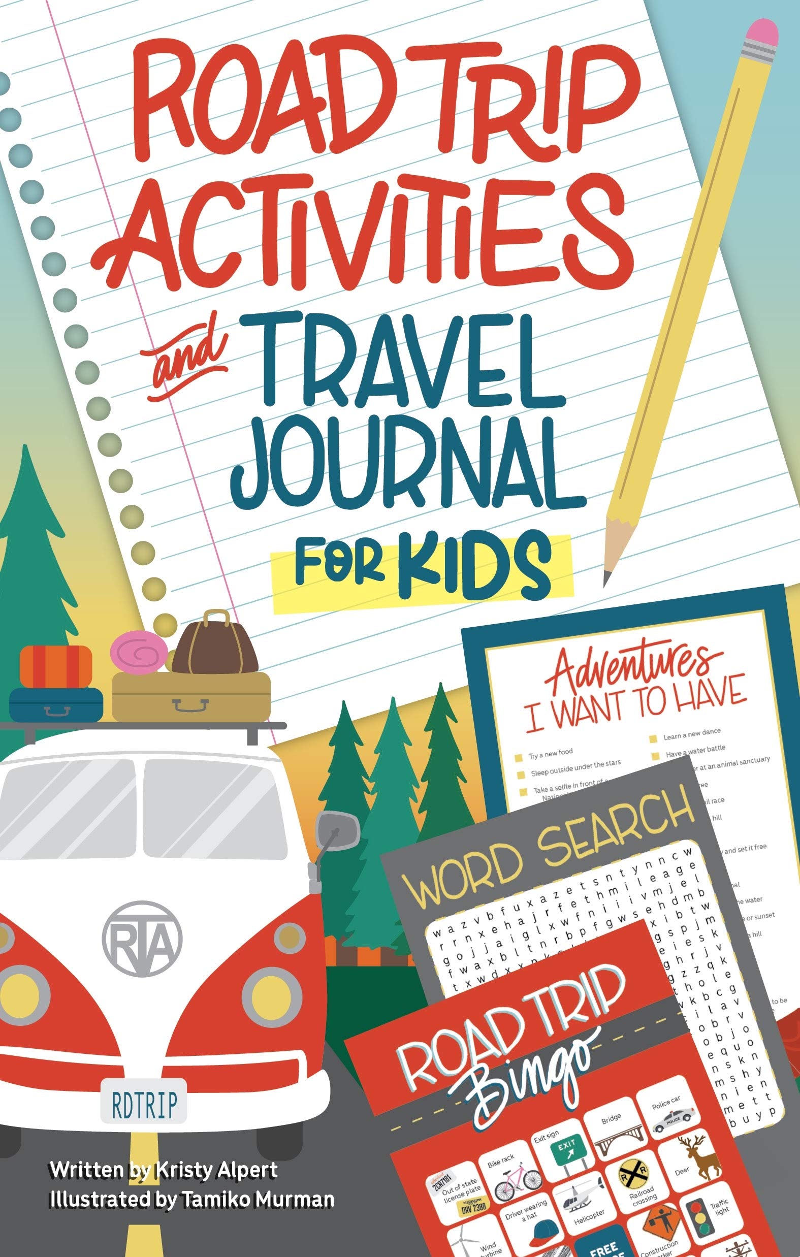 Road Trip Activities and Travel Journal for Kids (Happy Fox Books) Ove ...