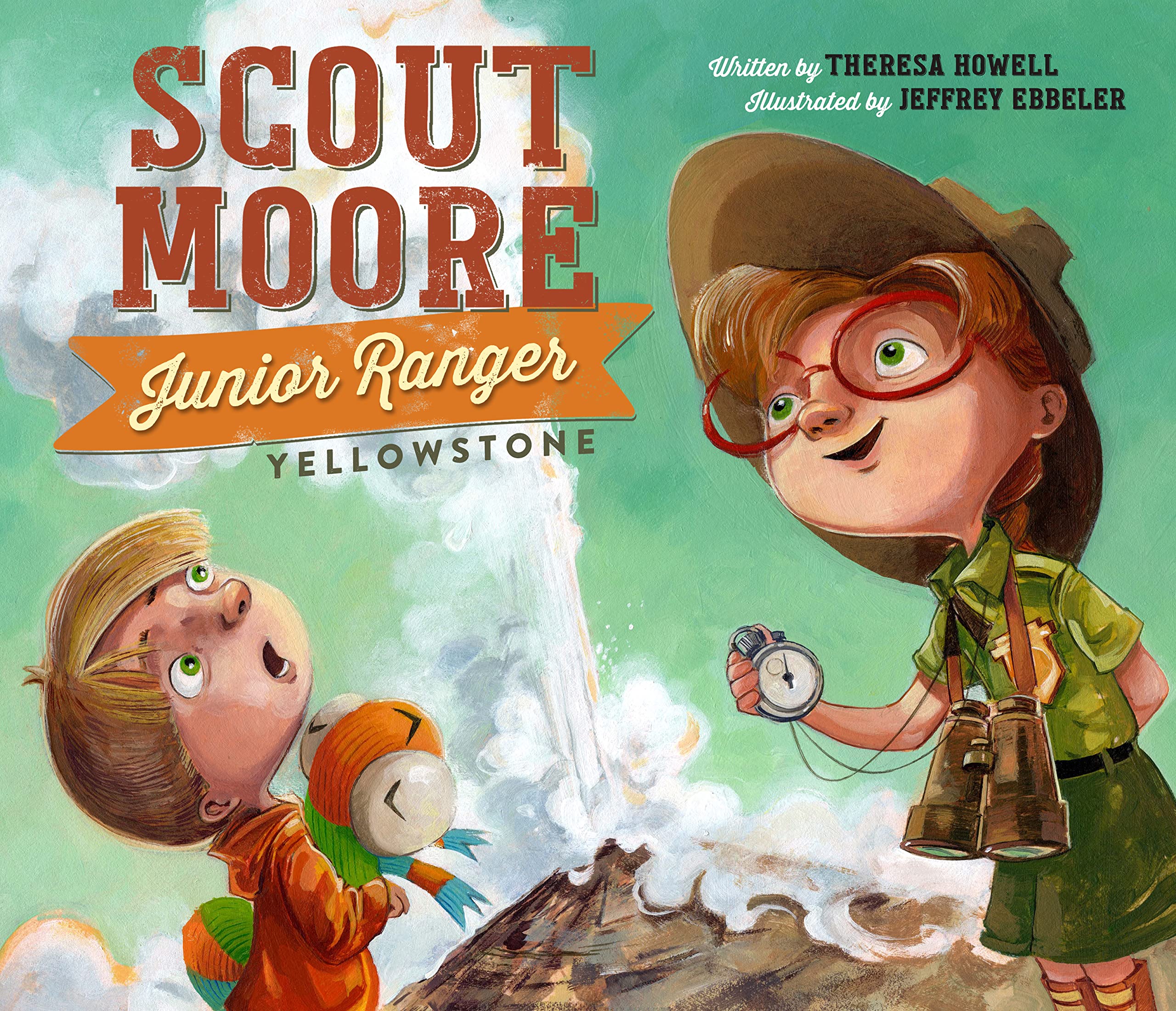 Scout Moore, Junior Ranger: Yellowstone - 8634 – Aspen Book Company