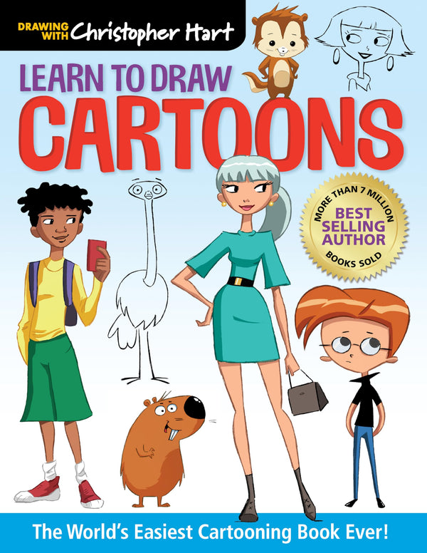Learn to Draw Cartoons: The World’s Easiest Cartooning Book Ever! – Ea ...