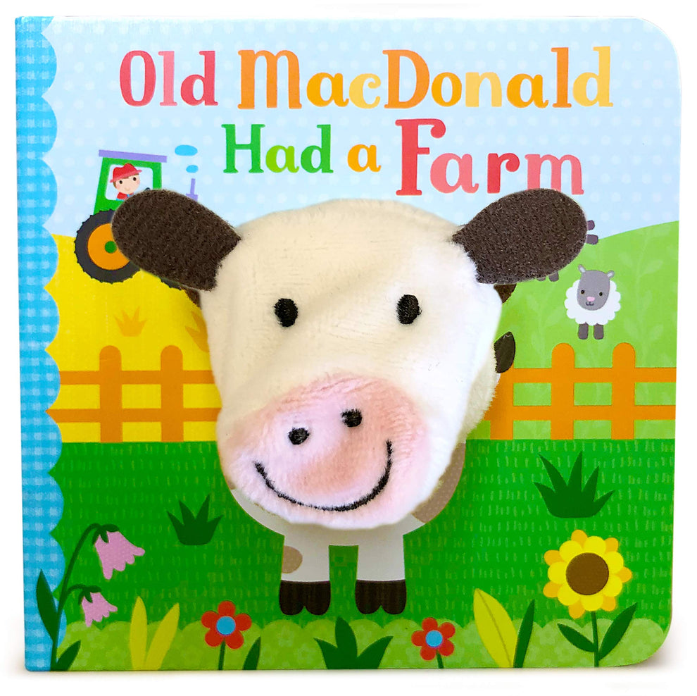 Old MacDonald Had a Farm Finger Puppet Board Book Nursery Rhyme, Ages ...