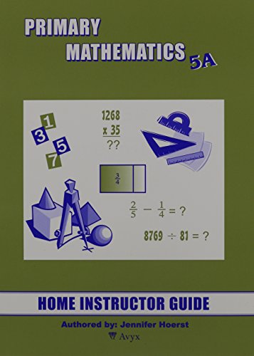 Primary Mathematics 5A Home Instructor's Guide – Aspen Book Company