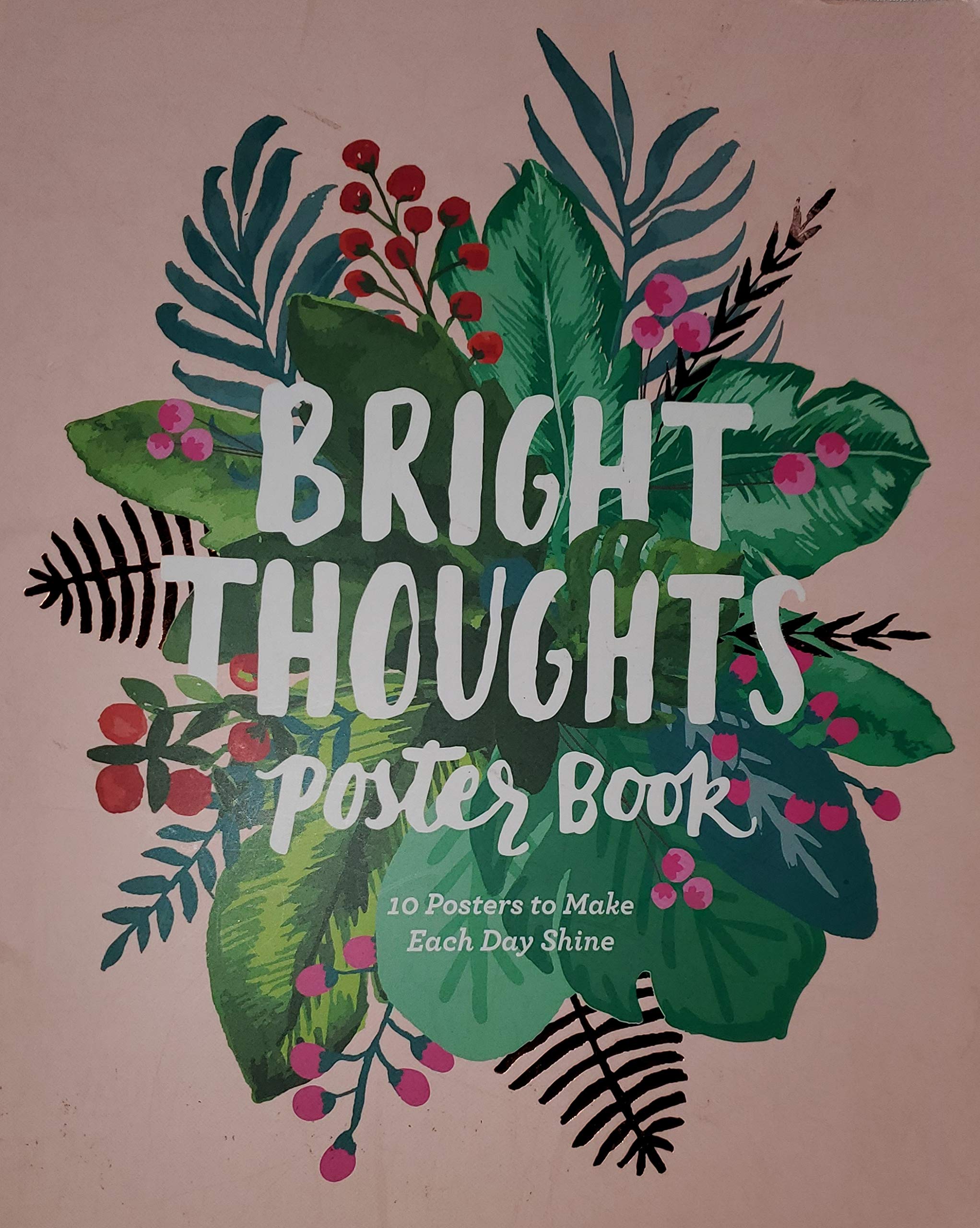 Bright Thoughts Poster Book - 5246 – Aspen Book Company